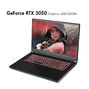 Sager 2023 NP6271J Gaming Laptop, 17.3 Inch FHD 144Hz, Intel i9-13900H, RTX 3050 4GB, 32GB RAM, 1TB NVMe SSD, Win 11