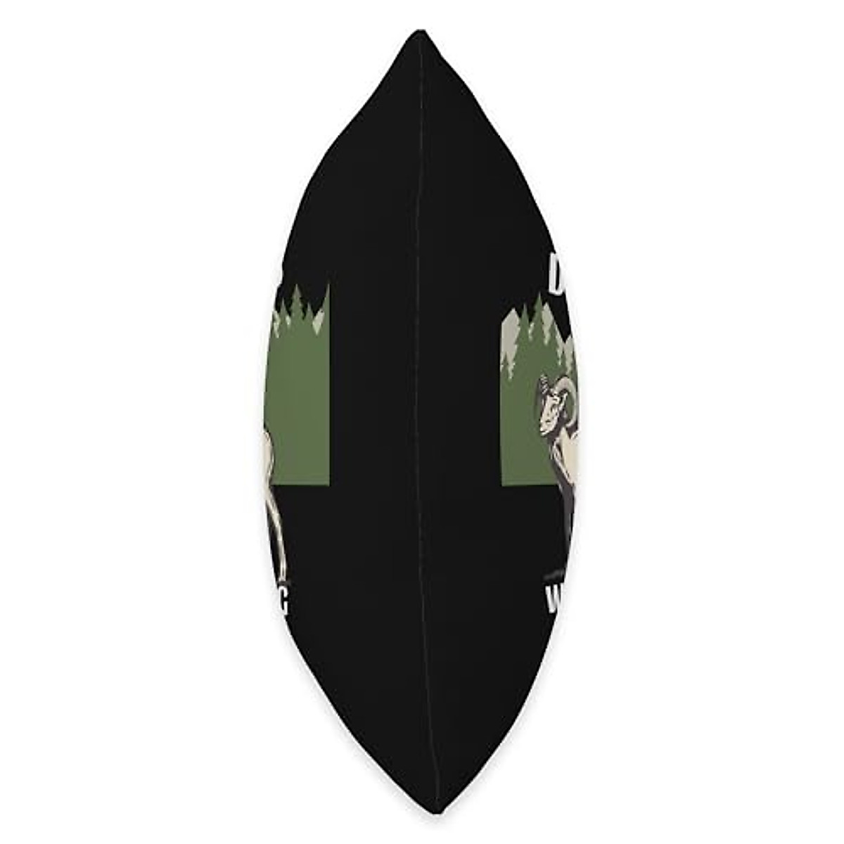 Dubois WY Graphic Dubois Wyoming Souvenir Throw Pillow, 18x18, Multicolor