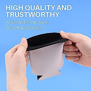 HTVRONT Can Coolers Sleeves 25 Pack - Sublimation Can Coolers Blanks Multicolor for 12 OZ/16OZ Cans Soft Drinks, 12 OZ Bottles Beer - Suitable for HTV Projects, Embroidery, Gift, Party, Wedding