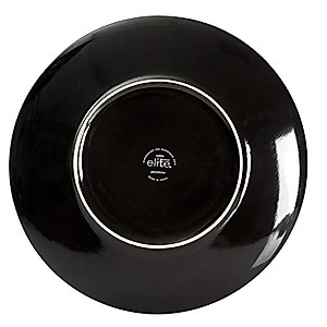 Gibson Elite Kyoto Double Bowl Dinnerware Set, Service for 4 (16pcs), Teal