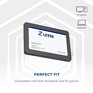LEVEN JS600 SSD 120GB Internal Solid State Drive, Up to 550MB/s, Compatible with Laptop and PC Desktops-Packaging May Vary