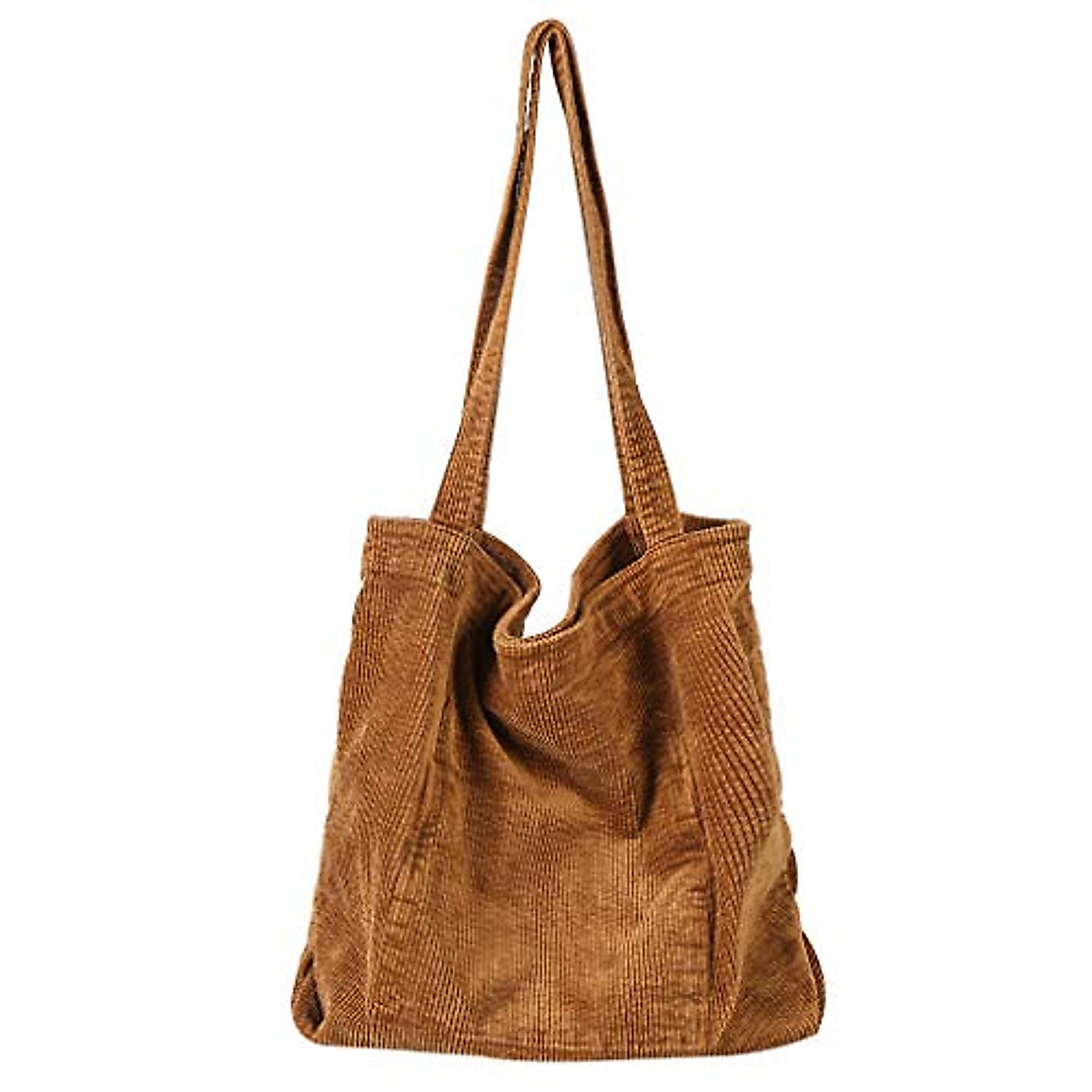 YARUODA Women Shoulder Handbags Casual Hobo Bags Corduroy Shopper Tote Bag, Green