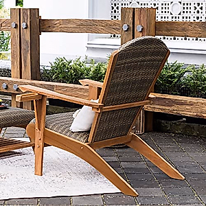 Cambridge Casual Auburn Upholstered Outdoor Adirondack Chair