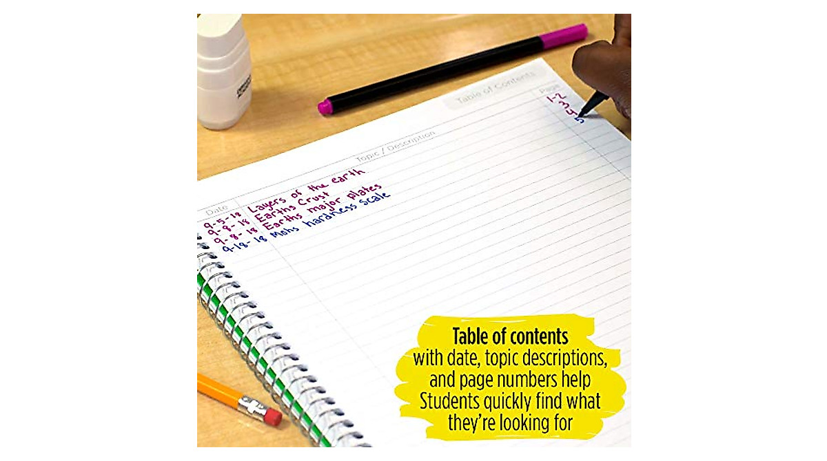 Five Star Interactive Notetaking Notebooks - 3 Pack