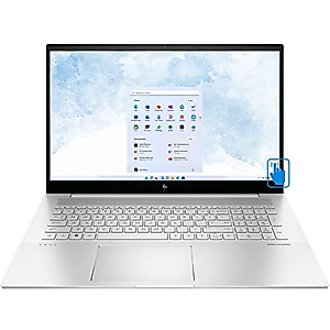 HP Envy 17t-cr00 Home & Business Laptop (Intel i7-1260P 12-Core, 32GB RAM, 1TB PCIe SSD, Intel Iris Xe, 17.3" 60Hz Touch Full HD (1920x1080), WiFi, Bluetooth, Backlit KB, Win 11 Pro) with Hub