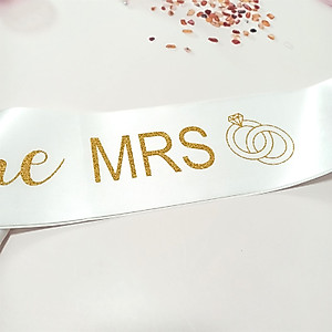 Magnusson's Garden Future Mrs Sash for Bride-to-Be, Bachelorette Party, Bridal Shower, Wedding Party Sash for Future Wifey