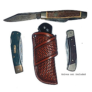 Nocona Weave Original Side Draw Knife Sheath right side