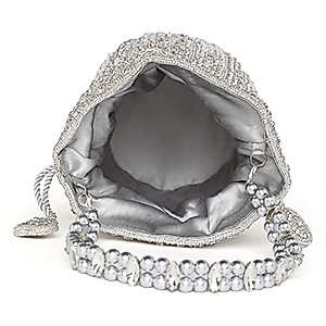 Aheli Potli Bags for Women Evening Bag Clutch Ethnic Bride Purse with Drawstring (P72S)