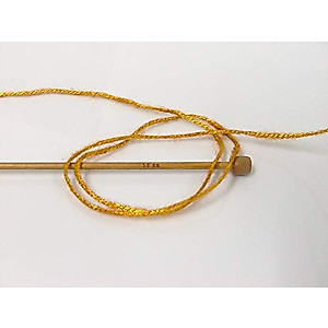 Glam Universe Metallic Shine Fuzzy Wool Nylon Blend Yarn 100 Grams, 250 Yards - Copper Gold Shades