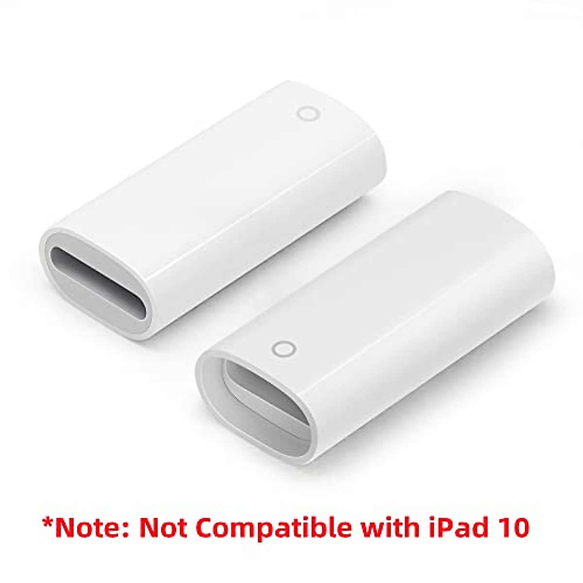 COOYA Compatible with Apple Pencil 1st Gen Charger Adapter Replacement for Apple Pencil 1st Generation 2-Pack Charging Adapter iPencil Charger Connector for Lightning Charging Adapter for iPad Pro Air