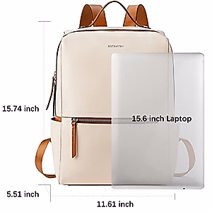 BOSTANTEN Genuine Leather Backpack Purse for Women Fashion Backpack Casual College Shoulder Bag Travel Backpack