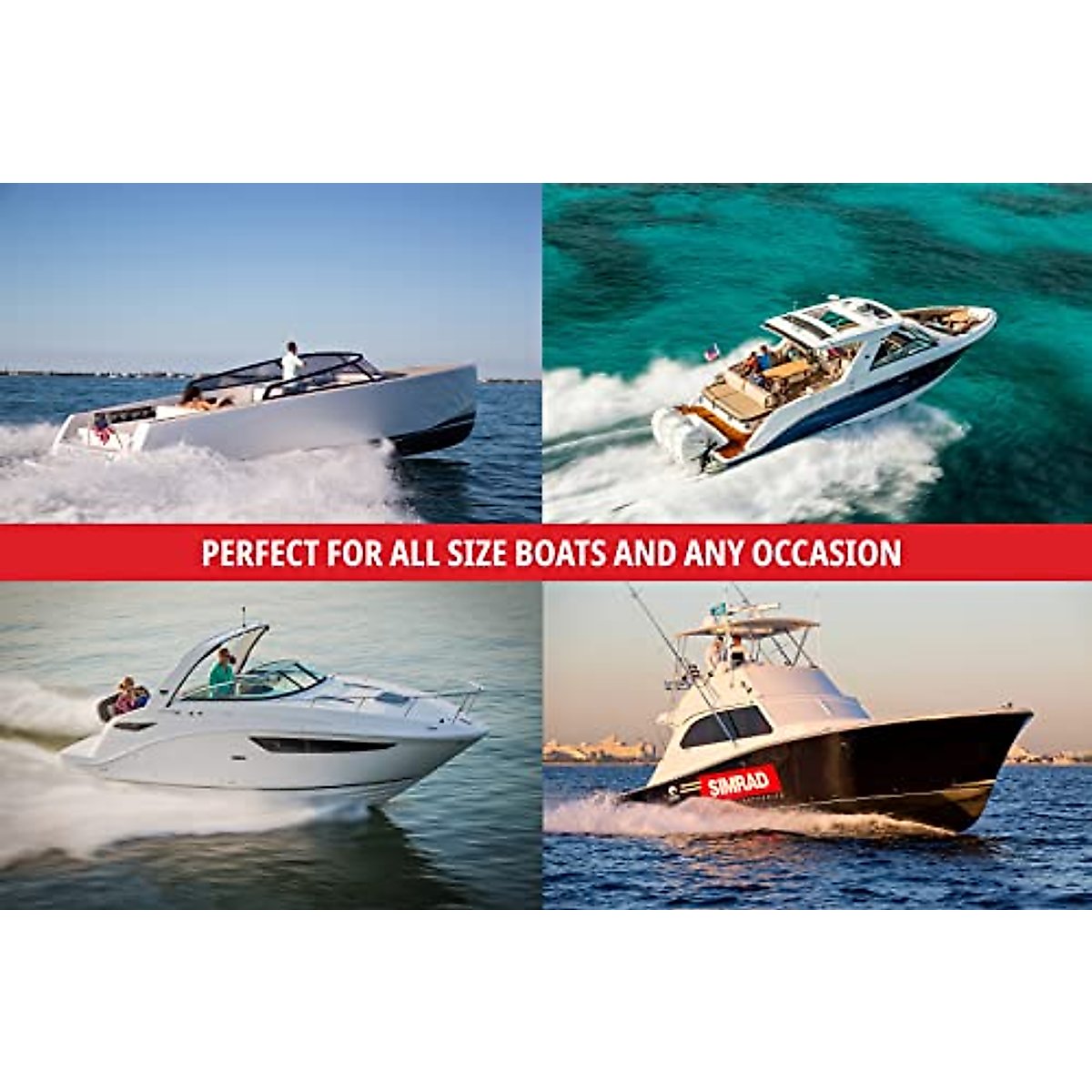 Simrad NSX 3007 - Chartplotter Fish Finder with Active Imaging 3-in-1 Transducer and C-MAP Discover X Charts, Black