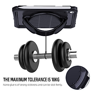 Tablet Stand with Hand Strap - Universal Tablet Hand Strap Holder & Loop Fastening Handle Grip with Velcro Adjustable Length for iPad Pro 9-11 Inch iPad Mini 6/7 Samsung Tablets