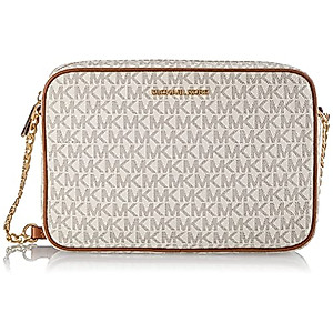 Michael Kors Jet Set Large East/West Crossbody Vanilla One Size