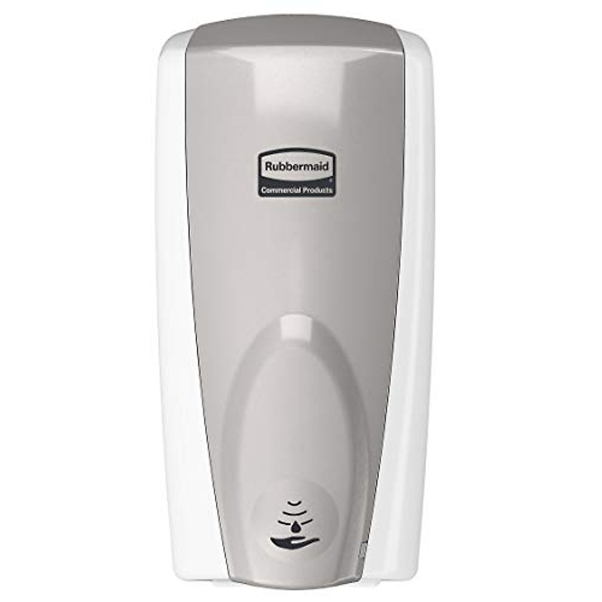 Rubbermaid Commercial Products AutoFoam Dispenser, Automatic Touch Free Wall Mounted Soap and Sanitizer Dispenser, Hand Sanitizer Dispenser, White/Gray Pearl