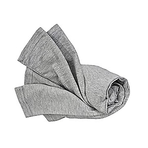 Women's Under Scrubs Long Sleeve T-Shirt Comfort V-Neck Medical Underscrub Tee -Super Soft and Stretchy (Heather Charcoal, Medium)