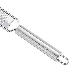 AmazonCommercial Stainless Steel Fine Grater & Zester, Narrow Blade