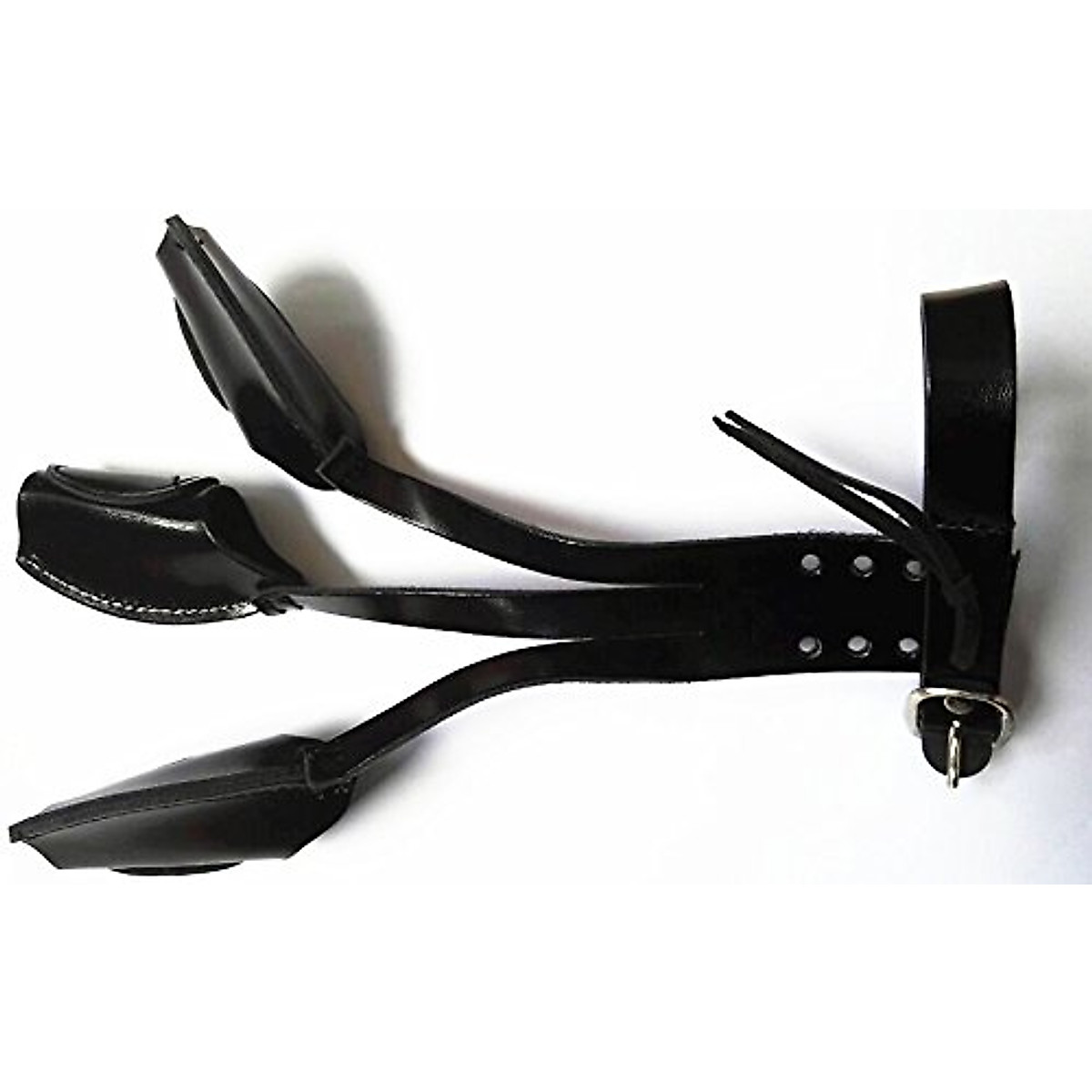 GPP Archery Shooting Glove, Three Finger Design Fits Right Hand, Medium