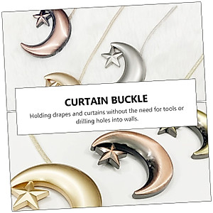 2pcs Curtain Tie Home Curtain Buckle Curtain Strap Hook Curtain Bandage Window Curtain Rope Curtain Adornment Curtain Clip Curtain Supply Curtain Wire Curtain Holder Curtain Decor