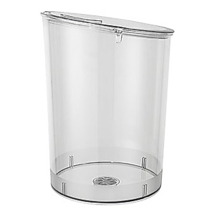 Restaurantware Met Lux 4 Gallon Food Storage Container, 1 Airtight Treat Box - With Scoop, Shatterproof, Clear Plastic Cereal Container With Hinged Lid, For Kitchen Or Pantry Organization