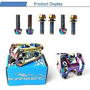 U/A 31.8 50mm MTB Mountain Road BMX XC Bike Handlebar Stems Bicycle bar Stem