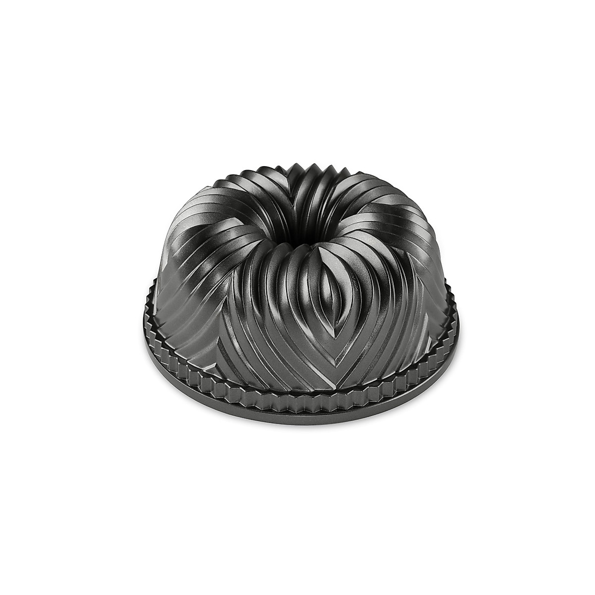 Nordic Ware Bavaria Bundt Pan, 10-Cup, Graphite