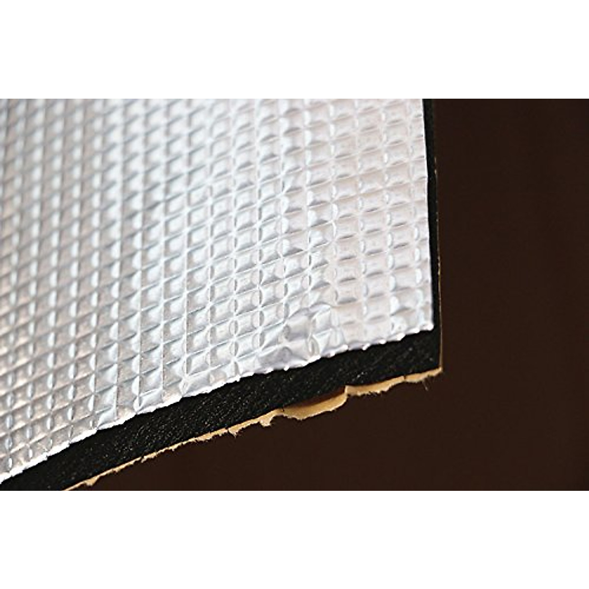 SOOMJ Heat Shield, Sound Deadening Material, Car Sound deadening mat, Engine Insulation Foam with Aluminum Sheet 1100(AA)