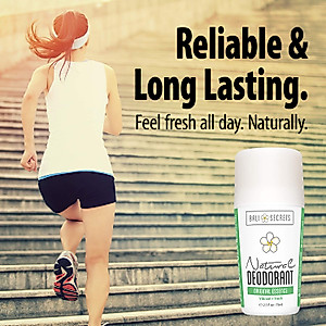 BALI SECRETS All Natural Deodorant for Women & Men. Organic & Vegan. Pure Ingredients. All Day Protection. 2.5 fl oz [Scent: Original Essence]
