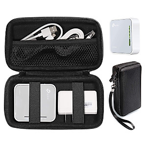 CaseSack Case for TP-Link AC750 Wireless Portable Nano Travel Router and WiFi Range Extender, N300 Wireless Portable Nano Travel Router