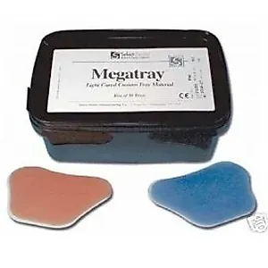 Light Cure Custom Tray - Pink or Blue (50pcs) (Pink)
