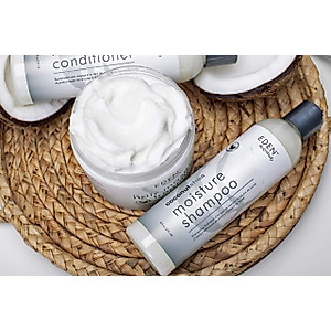 EDEN BodyWorks Coconut Shea Moisture Shampoo | 8 oz | Remove Build Up & Restore Moisture Balance - Packaging May Vary