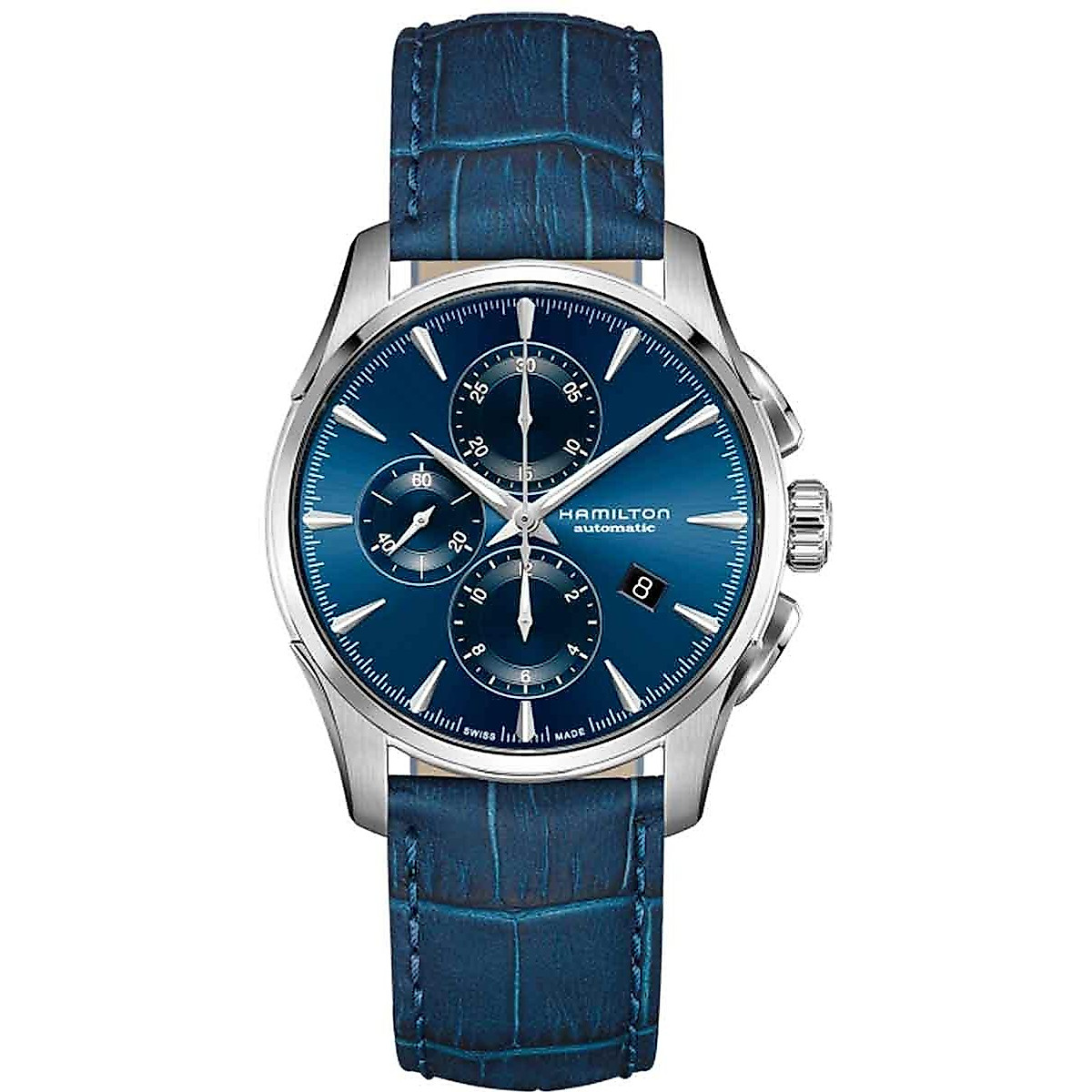 Hamilton Jazzmaster Chronograph Automatic Blue Dial Men's Watch H32586641