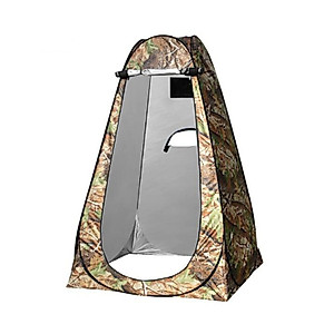 Pop Up Privacy Shower Tent, Portable Camping Shower Tent, Portable Pop Up Changing Tent with Carry Bag, Camping Toilet Changing Room Sun Shelter