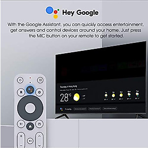 MECOOL KM2 Android TV Netflix 4K with Google Assistant Build in 4K HDR Streaming Media Player Google Certified Free HDMI Cable