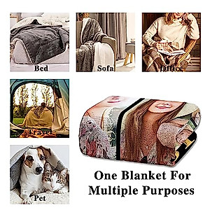 Personalized Best Friend Blanket Gifts for Women, Best Friend Birthday Gifts, Custom Friendship Blanket with Photos for Besties BFF Friends Birthday, Personalized Collage Blanket