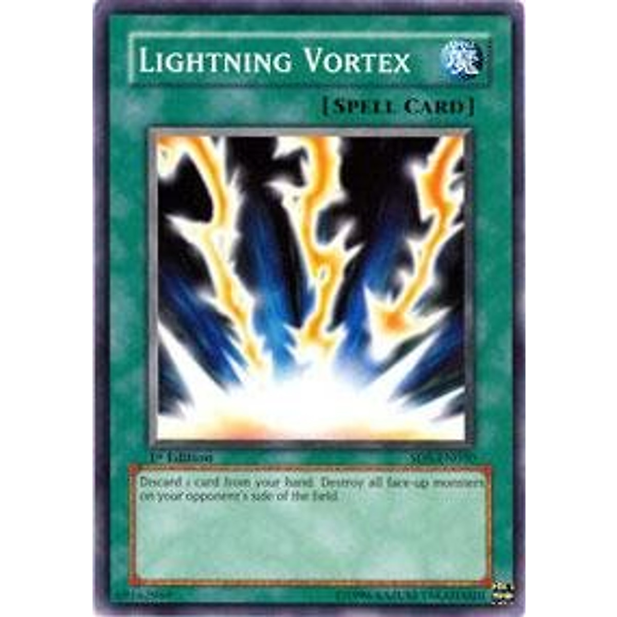 Yu-Gi-Oh! - Lightning Vortex (SD5-EN030) - Structure Deck 5: Warrior's Triumph - 1st Edition - Common