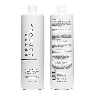 Peter Coppola a-Keratin Smoothing Shampoo & Conditioner Set - Smooth Shiny Hair - Frizz Free Hair - Healthy Strong Hair (24 Fl Oz)