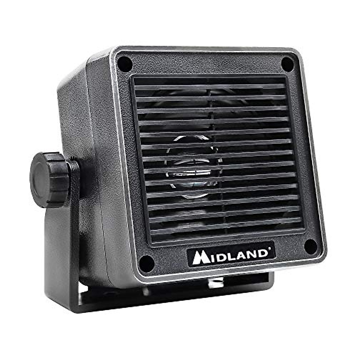 Midland – 21-404C Retro External Speaker – Compatible with CB and MicroMobile Radios – 6 Watts of Power with Swivel Base Bracket