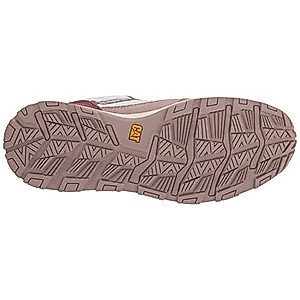 Cat Footwear Women's Venward Composite Toe Industrial Shoe, BARK/Rose Taupe, 8.5