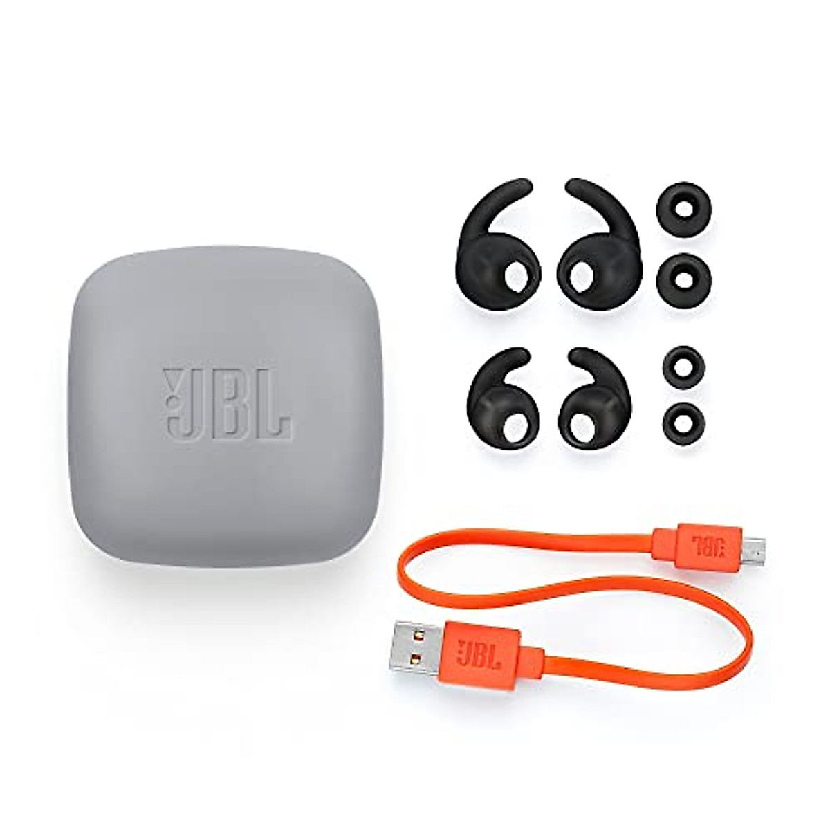 JBL Reflect Mini 2.0 - In-Ear Wireless Sport Headphone with 3-Button Mic/Remote - Black