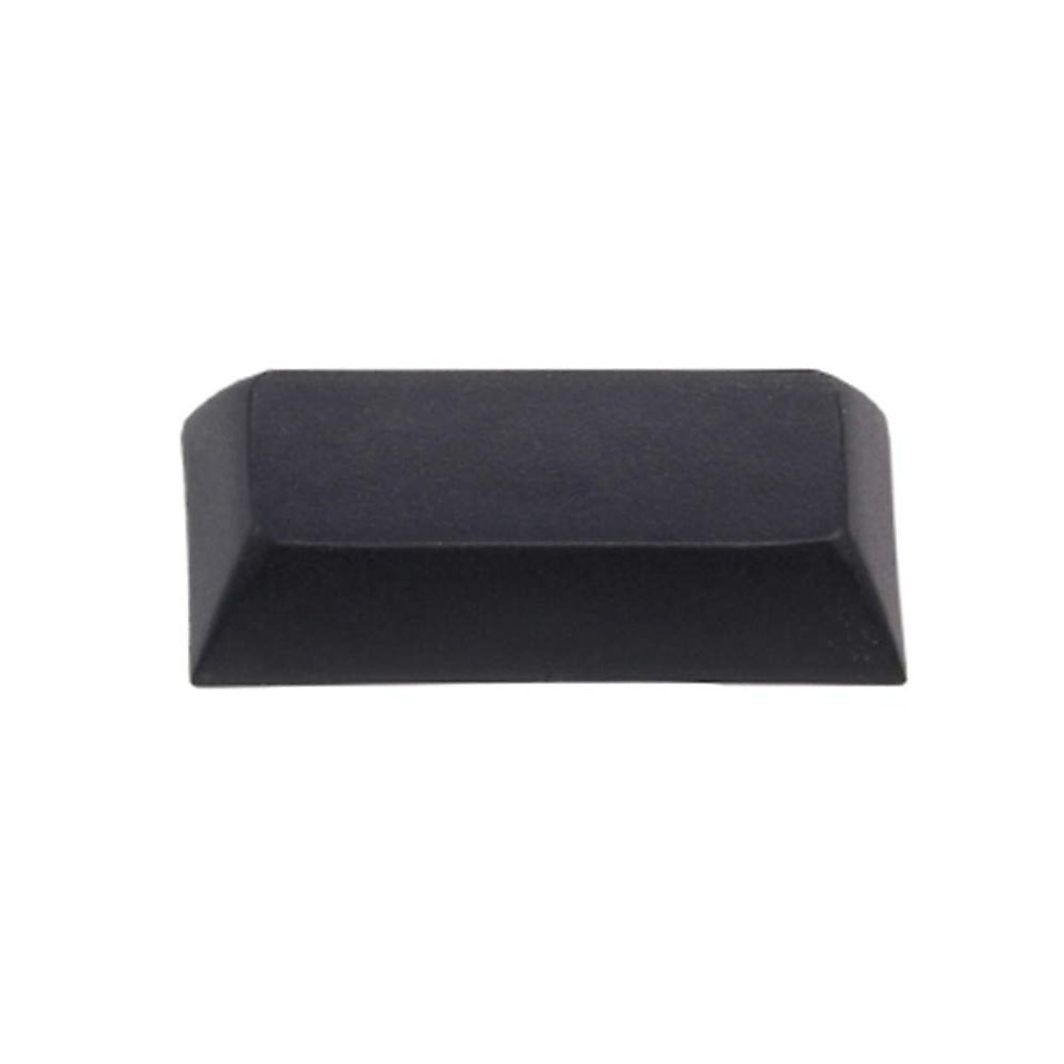 DSA Profile Blank PBT Keycaps 1.25U 1.5U 2U Key Caps Switch for Cherry MX RGB Gaming Mechanical Keyboard DIY Replace (2u2pcs,Black)