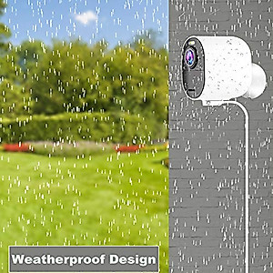 Taken 10ft/3m Arlo Ultra Cable, Weatherproof Outdoor/Indoor Magnetic Charging Cable and Power Adapter for Arlo Ultra, Ultra 2, Arlo Pro 3, Pro 4 (NOT for Arlo Essential Spotlight) - 2 Pack, White