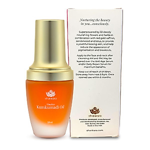 Shankara Kumkumadi Oil with Pure Saffron and Ayurvedic Herbs (Original Aroma 18ml)