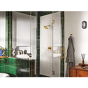 Moen UT3292BG Align M-CORE 3-Series 1-Handle Shower Trim Kit, Valve Required, Brushed Gold