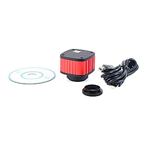 HAYEAR 12mp USB Camera High Speed Industrial Video Microscope Set for PC Using 1080p 30fps Free Driver Full Resolution 3840 x 2880 Compatible with Windows Linux Mac