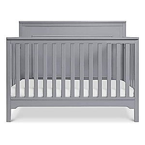 Carter's by Davinci Dakota 4-in-1 Convertible Crib in Grey, Greenguard Gold Certified