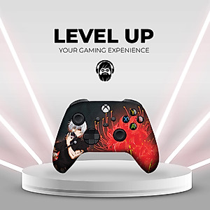 DreamController Tokyo Ghoul Custom X-box Controller Wireless compatible with X-box One/X-box Series X/S Proudly Customized in USA with Permanent HYDRO-DIP Printing(NOT JUST A SKIN) (MODDED)