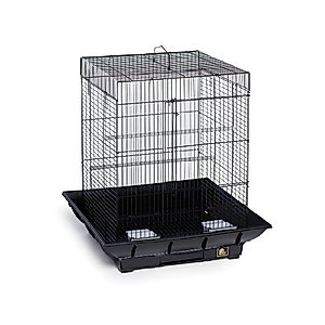 Prevue Hendryx SP850B/B Clean Life Cockatiel Cage, Black, 1/2"
