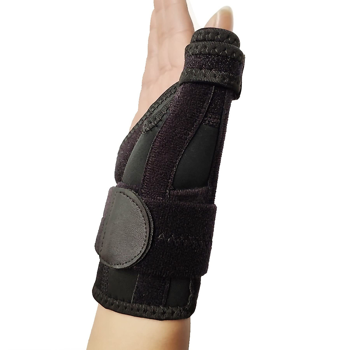 WILLQ Thumb Splint Brace Thumb Stabilizer Helps Relieve Arthritis Tendonitis Tenosynovitis Stable ​sprained Trigger Finger Mommy Thumb Pain Injury Relief Brace Breathable Thumb Splint