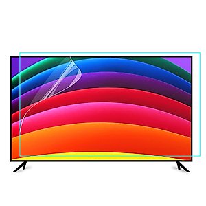 65 Inch Non-Glare TV Screen Protector, Anti-Blue Light/Anti Scratch Protection Film, Protect Your Eyes for Samsung, Insignia, VIZIO, TCL, Sony, Sharp, Hisense, LG, TCL, Etc,65in L56.69inxW31.85in